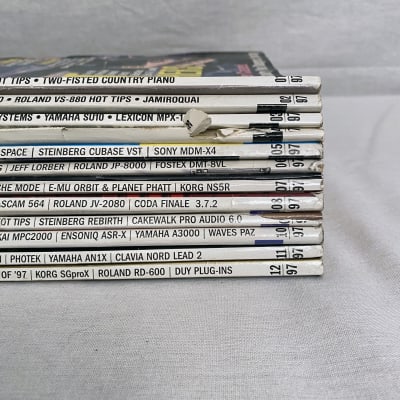 Keyboard Magazine 1997 -Complete - The Dust Brothers, Harry | Reverb