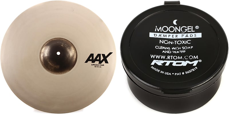 Sabian 18 inch AAX X-Plosion Crash Cymbal - Brilliant Finish | Reverb