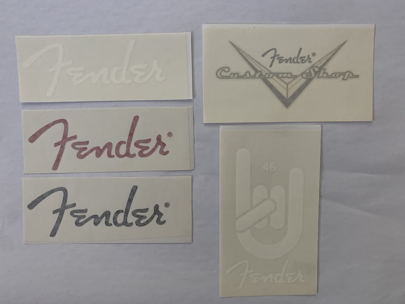 Fender Die Cut Stickers | Reverb