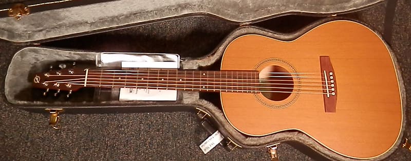 Seagull S6+ Folk Cedar acoustic guitar with case used | Reverb