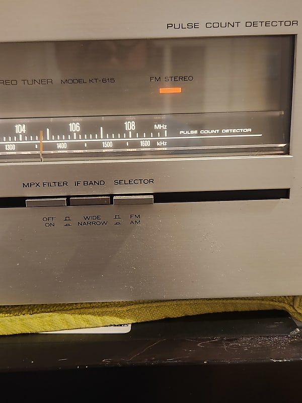 Kenwood Vintage: Kenwood KT-615 AM/FM STEREO TUNER 1989 - | Reverb