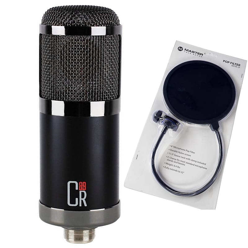 MXL CR89 Low Noise Condenser Cardioid Recording Microphone w/ | Reverb
