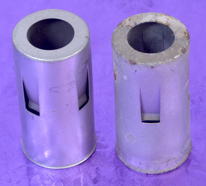 Two 9 Pin Miniature Push-On Tube Shields For '50s Fender | Reverb UK