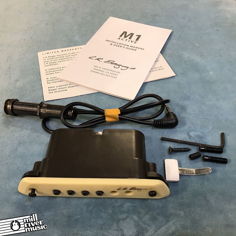 LR Baggs M1A Active Acoustic Guitar Soundhole Pickup w/ | Reverb