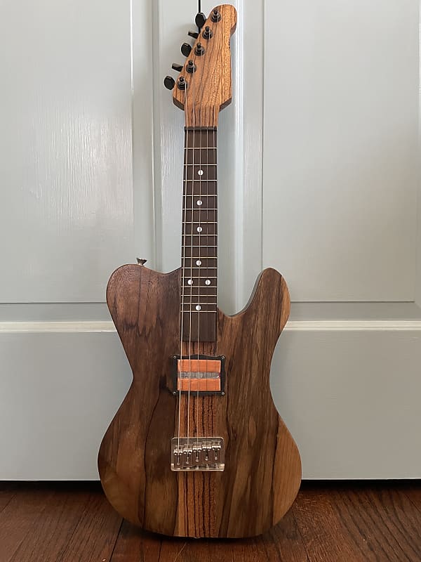 CrocBite 5 String Tele Mandolin 2000s Natural | Reverb