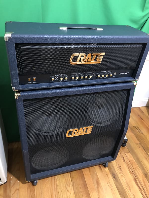 Crate Blue Voodoo Halfstack (120 Watt Tube Amp Head & | Reverb