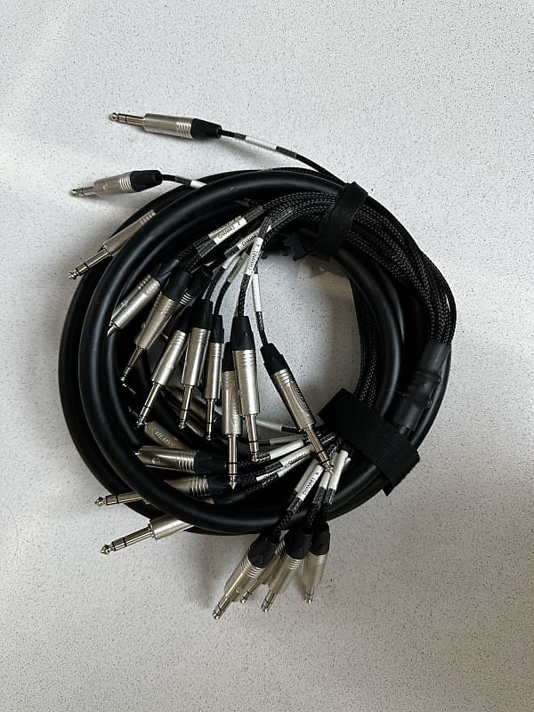 Custom Lynx 12 Way/Channel 6.35mm (1/4") TRS Jack Loom | Reverb UK