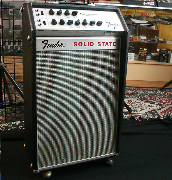 Fender Solid State Twin Reverb Late 60s | Reverb