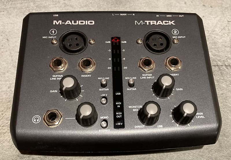 M-Audio M-Track USB Audio Interface | Reverb