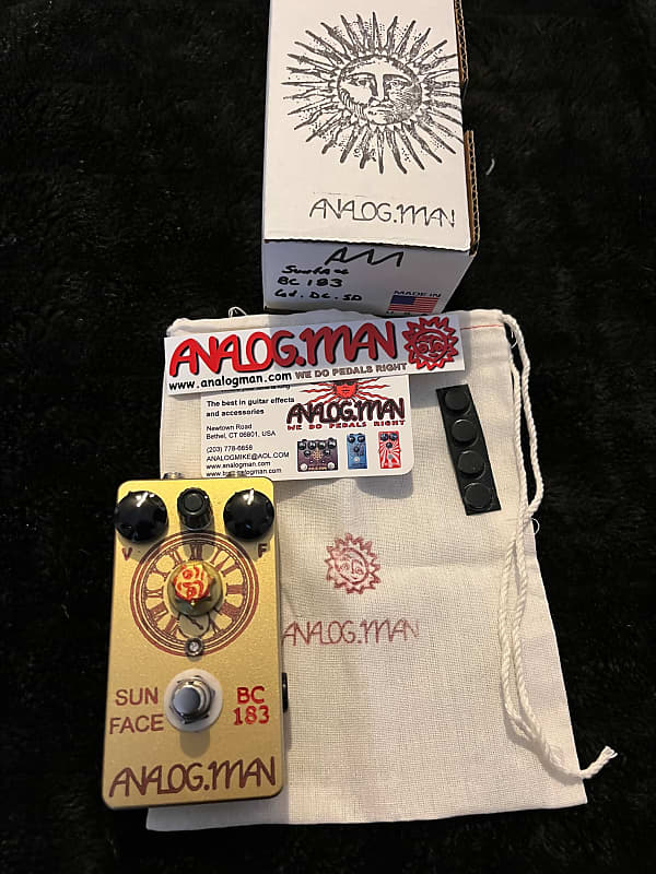 Analogman Sun Face Fuzz 2022 | Reverb
