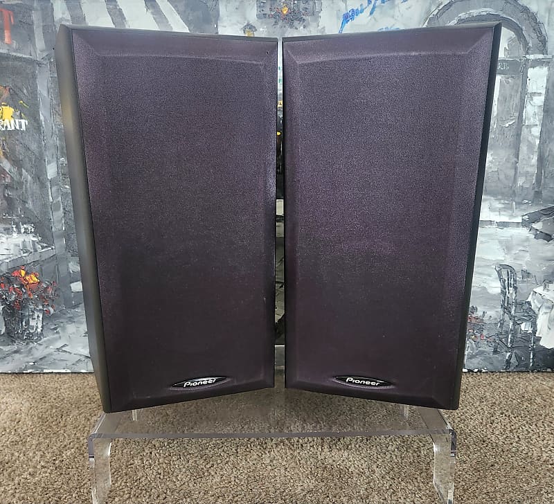 Pioneer Pioneer S-H153B-K 2-way bookshelf speakers 90s - | Reverb