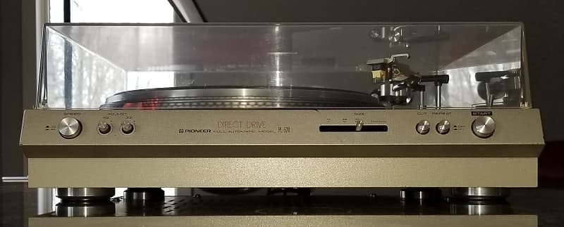 Pioneer PL-520 Fully Automatic Direct Drive Turntable | Reverb