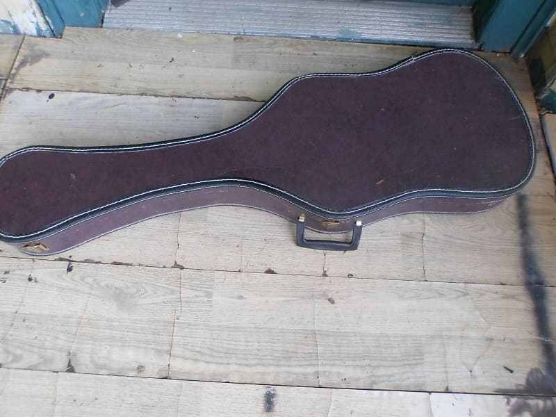 Vintage 1950s Silvertone Electric Guitar Chipboard Case #2 | Reverb