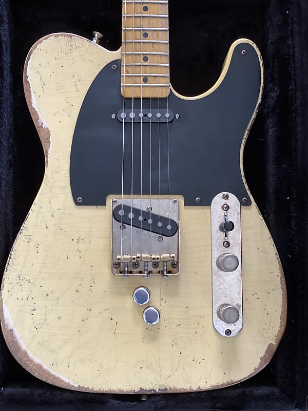 Forrest Lee T Style B&G Double Bender 2021 - Relic Blonde | Reverb
