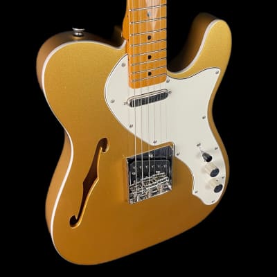 Squier FSR Classic Vibe '60s Telecaster Thinline, Aztec Gold | Reverb