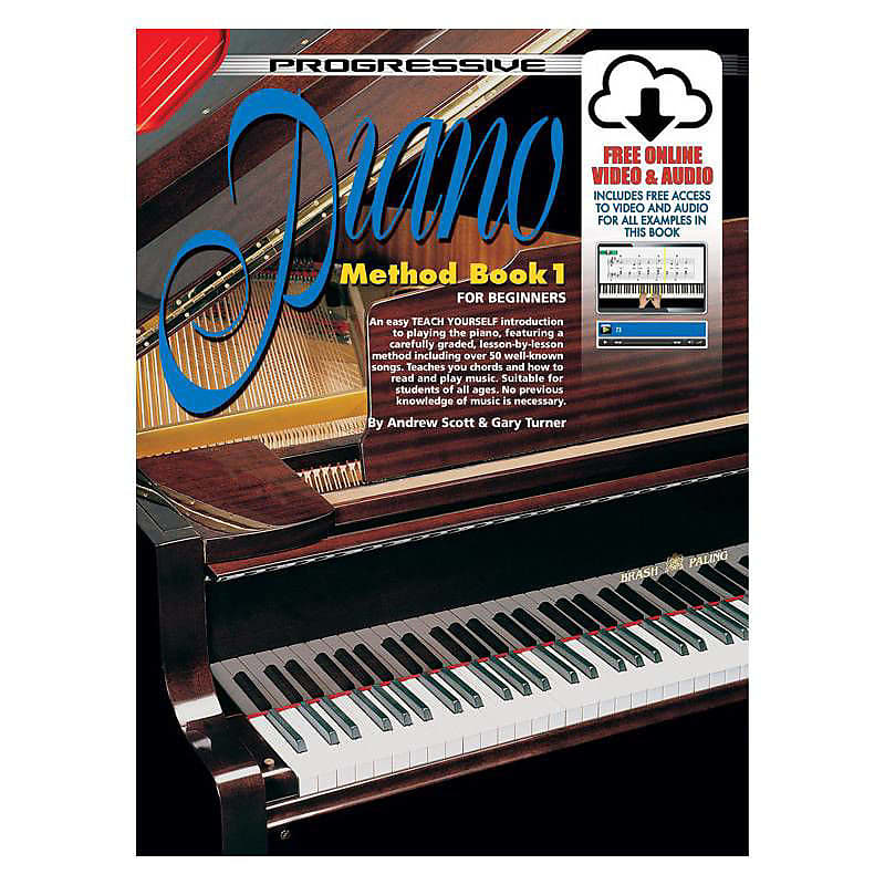Progressive #72626 - Piano Method Book 1, Softcover 88pp | Reverb