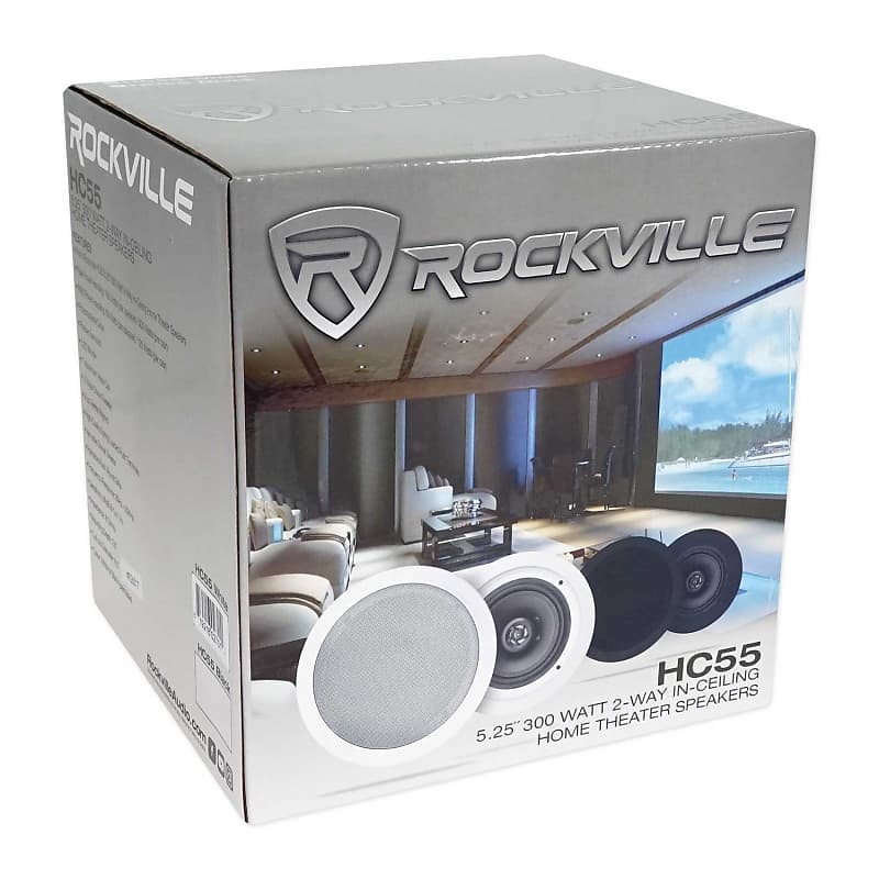 Technical Pro RX55URIBT Home Receiver+(4) 5.25" White Ceiling | Reverb