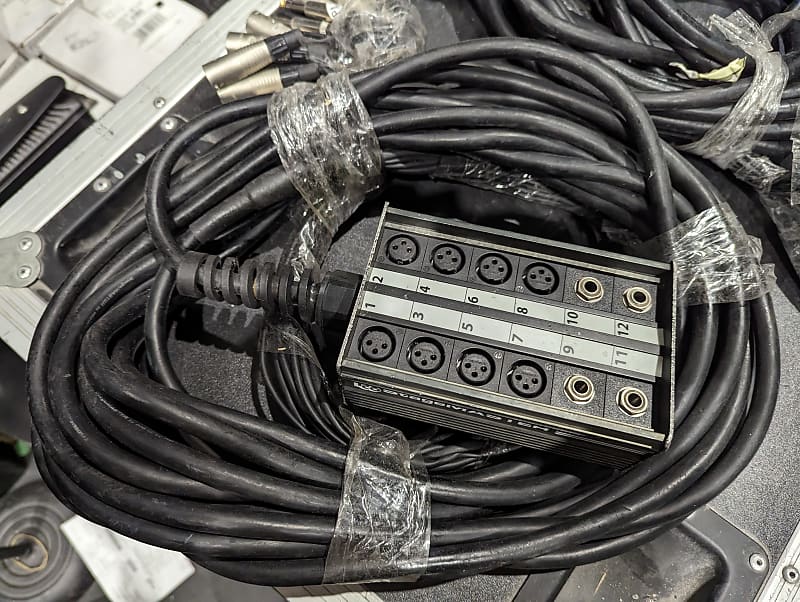 StageMASTER 8x4 Stage Snake with 1/4 inch Returns 2010s - | Reverb