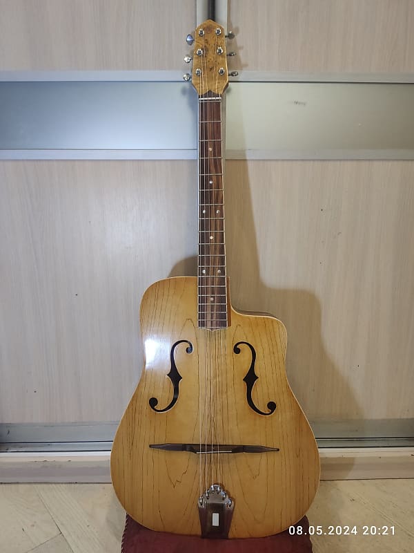 Jazz Manouche Vintage Guitar France 6 String Extra Rare | Reverb UK