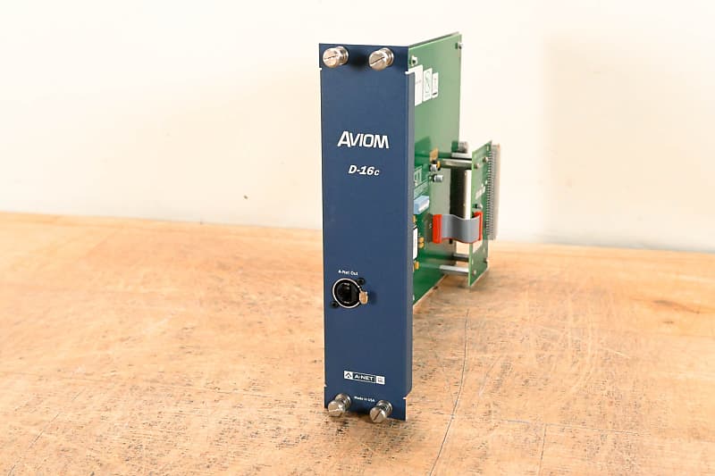 Aviom D-16c D2 Rack Aviom A-Net 16-Channel Cat5e Output | Reverb UK