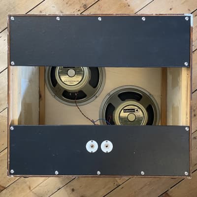 Vintage sixties ply 2x12 Radiospares Vynair guitar cabinet | Reverb