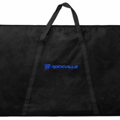 (2) Eliminator Club Scene Highboy Tables w/White Scrim+Carry | Reverb