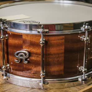 Angel 6.5x14 Exotic Series Mahogany Snare Drum High Gloss | Reverb