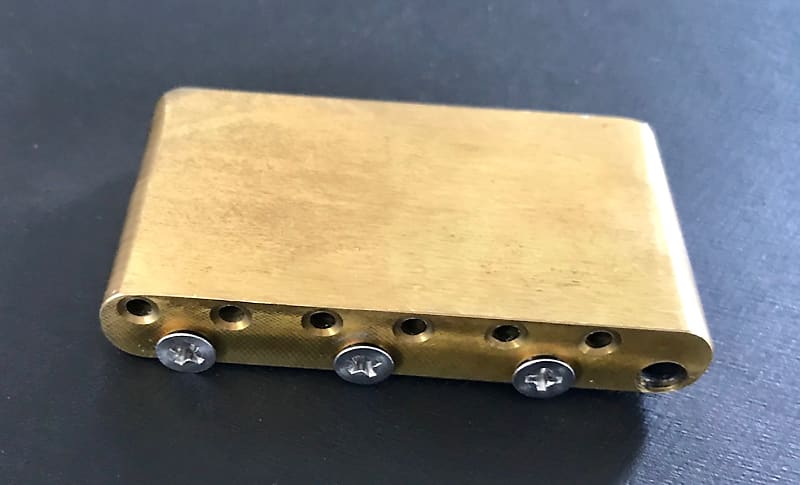 Callaham Callaham Brass Trem Block, Vintage pre-CBS spec, | Reverb