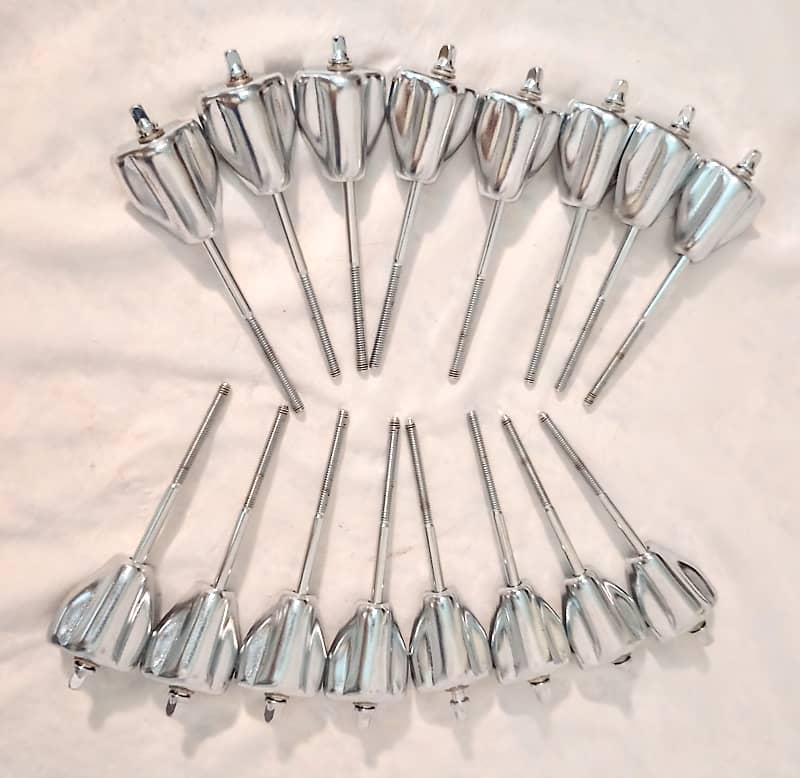 YAMAHA STAGE CUSTOM BASS DRUM CLAWS/RODS LOT OF 16 90'S/00'S | Reverb