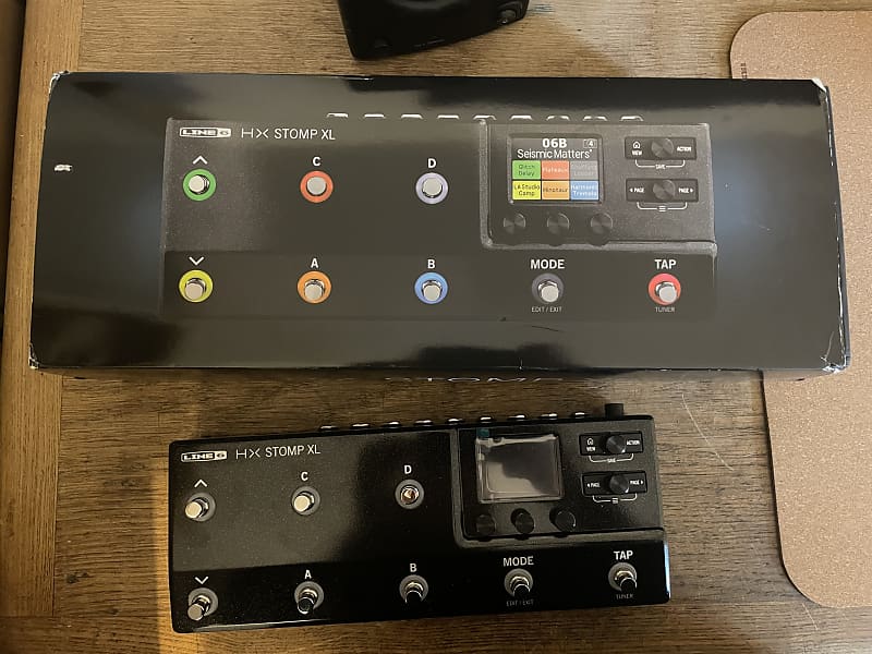 Line 6 Helix stomp xl 2023 - Black | Reverb