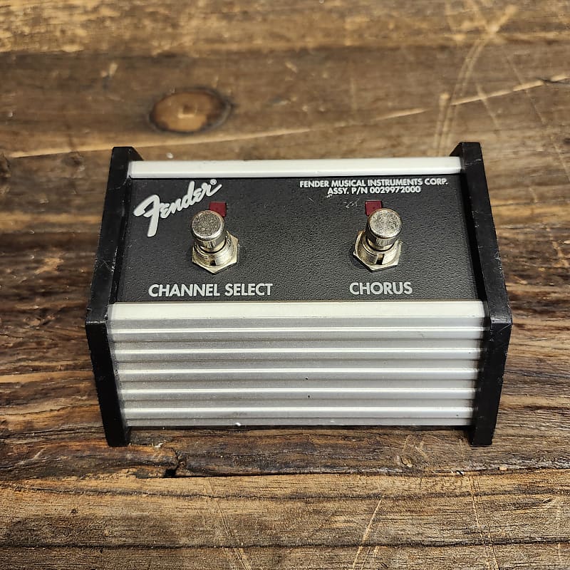 Fender Amplifier Footswitch two button, Channel select and | Reverb
