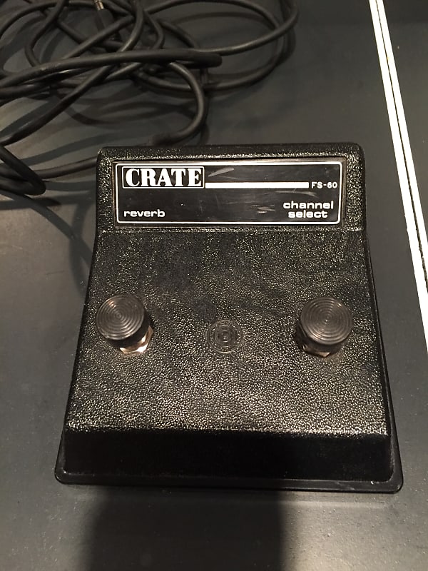 Crate FS-60 Footswitch 80's Black | Reverb