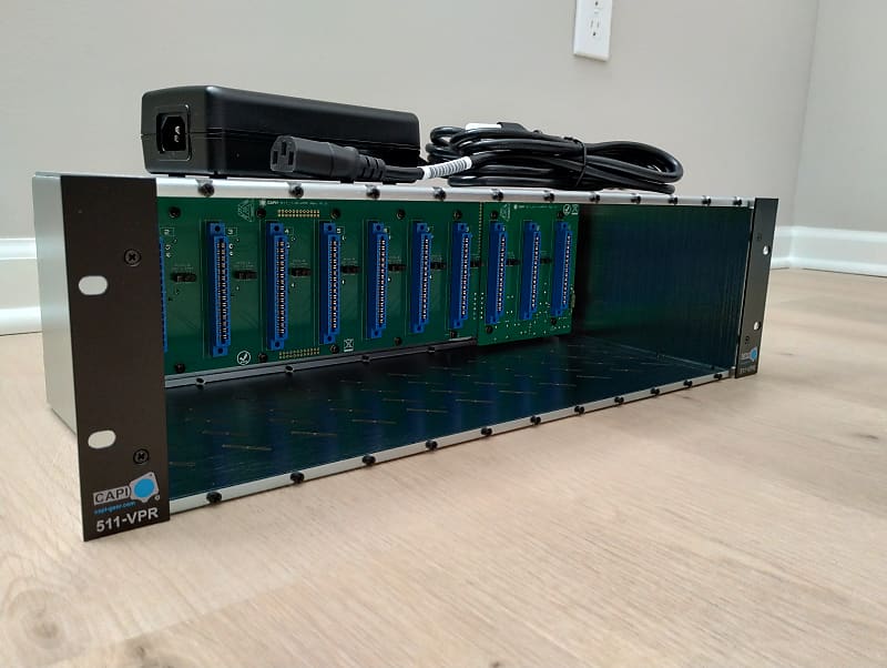 CAPI 511 VPR XLR 11-Slot 500 Series Filtered Rack w/SMPS | Reverb