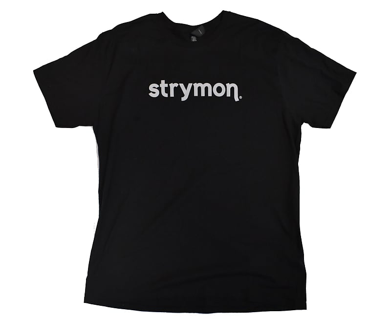 Strymon Logo T-Shirt in Black XXL | Reverb