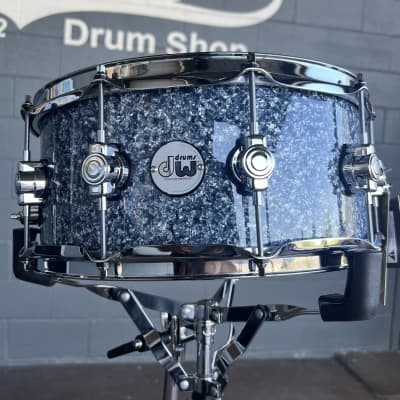*Limited Edition* DW Design Series 6.5x14" Snare Drum in Blue | Reverb