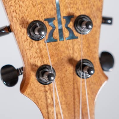 KoAloha KTM-00 Koa Tenor Ukulele Custom Nail design inlaid | Reverb