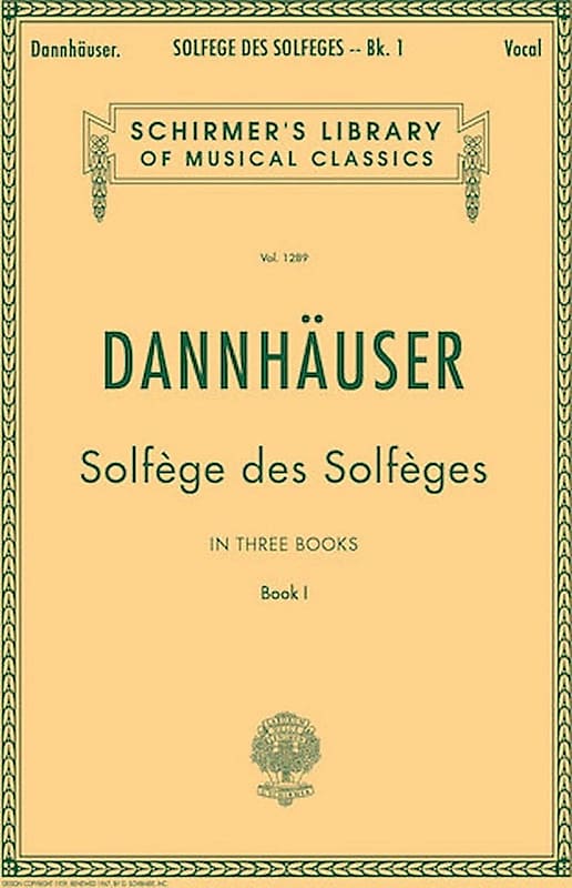 Solfege des Solfeges - Book I | Reverb