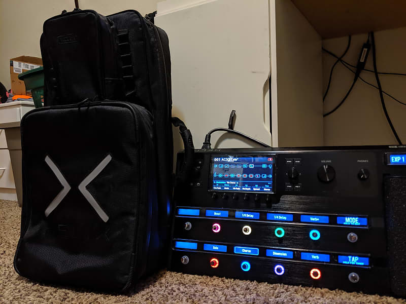 Line 6 Helix Floor w/ Screen Protectors & Helix Backpack! | Reverb
