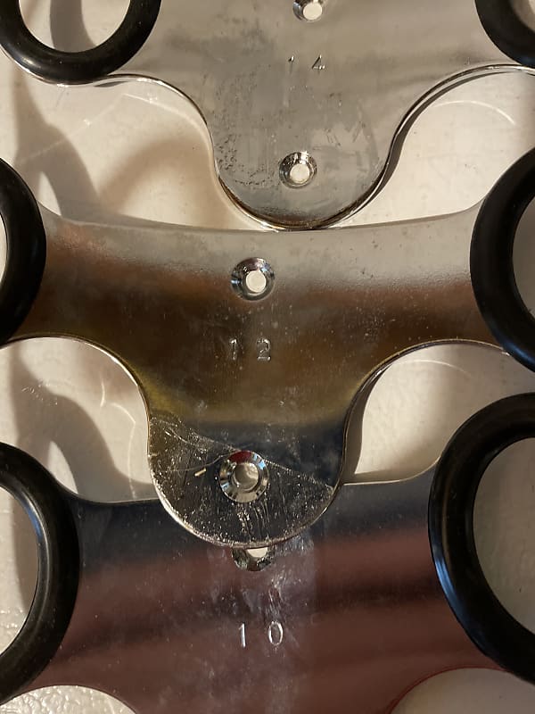 DW Drum Workshop Chrome 12” & 14” rim mount Stm | Reverb