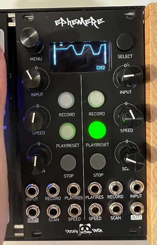 Patching Panda Ephemere - Black | Reverb