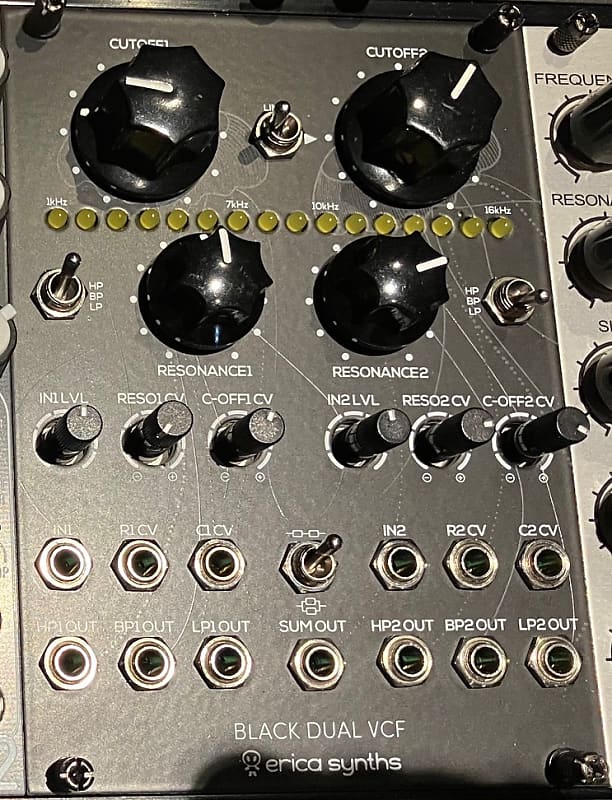 Erica Synths Dual VCF Filter Eurorack Module 2021 ish | Reverb