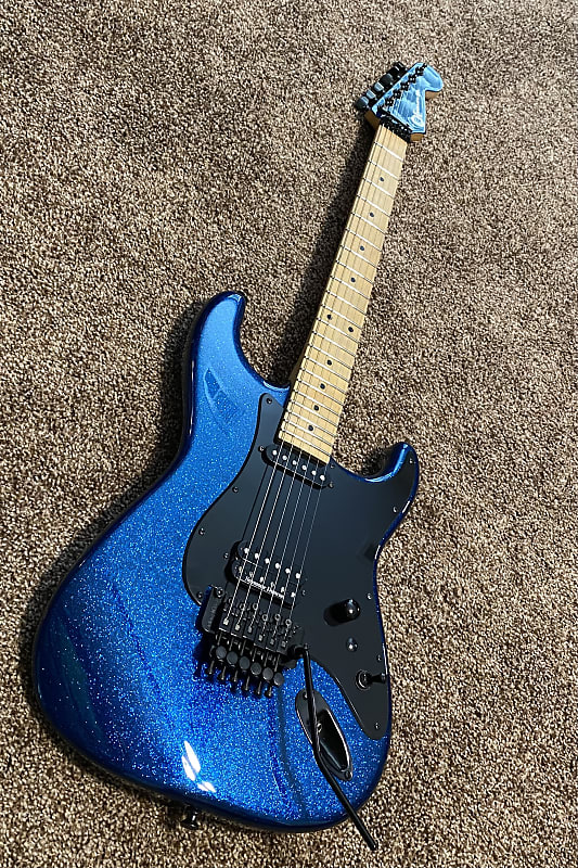 Charvel USA So Cal Blue Sparkle | Reverb