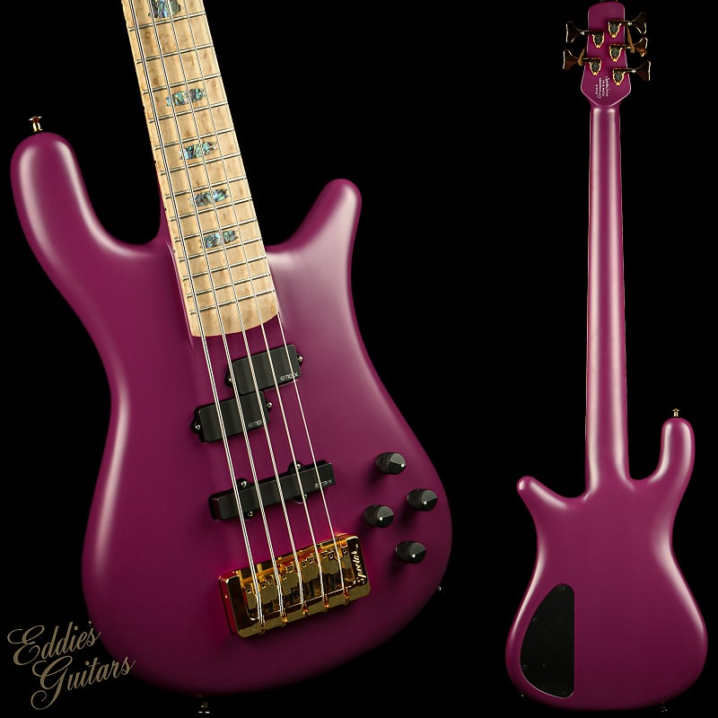 Spector NS-5XL Neck Thru - Magenta | Reverb