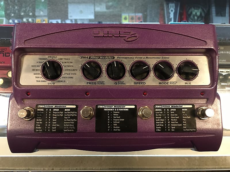 Line 6 FM-4 filter modeler | Reverb