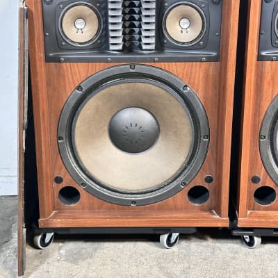 Vintage Pair of Sansui SP-3500 4-Way Speakers | Reverb
