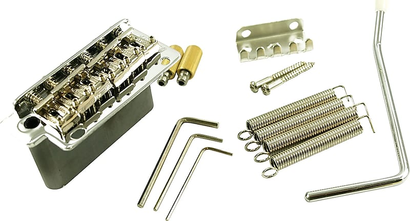 Wilkinson Contemporary 2 Post Fulcrum Tremolo Chrome | Reverb