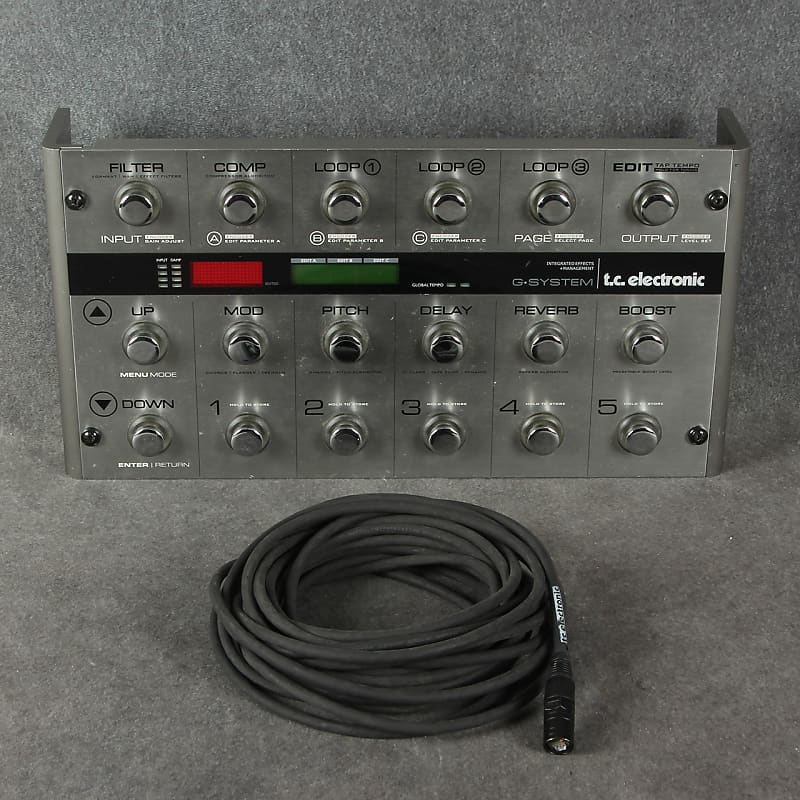 TC Electronic GFX01 FX Processing Unit and G-System | Reverb