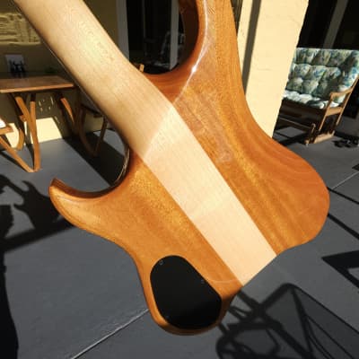 Kiesel Vader neck-through headless 6 string electric guitar. | Reverb