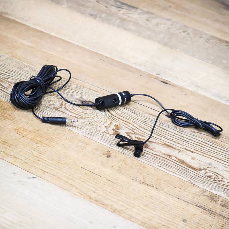 Audio-Technica ATR350iS Wired Lavalier Microphone Lapel | Reverb