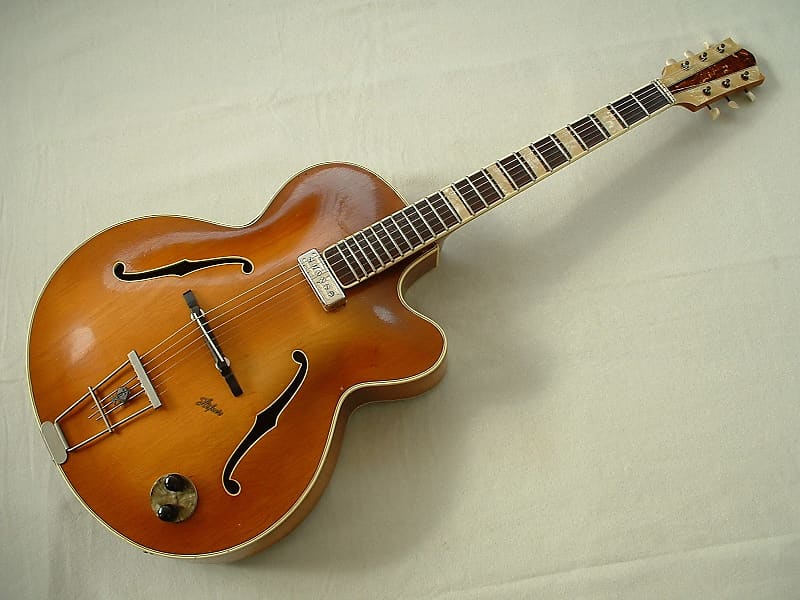 Hofner 457 (4550 SE1) Jazz Guitar Archtop W-Germany Sunburst | Reverb